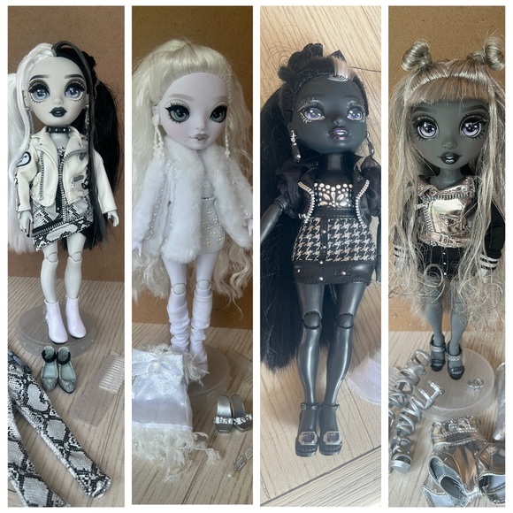 Rainbow High | Toys | Set Of 4 Shadow High Fashion Dolls Natasha Luna ...